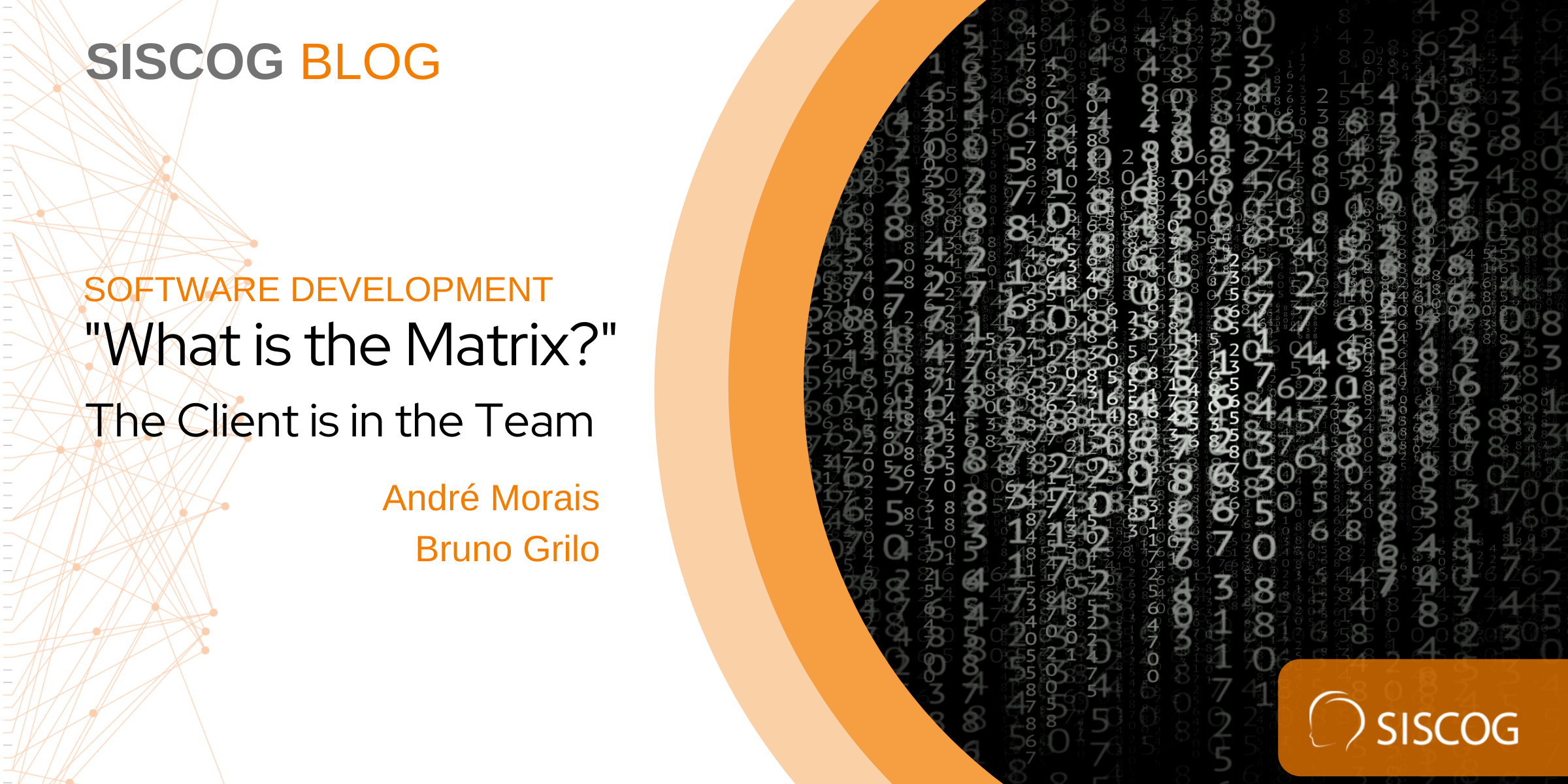 SISCOG | "What is the Matrix?" - The Client is in the Team | Blog